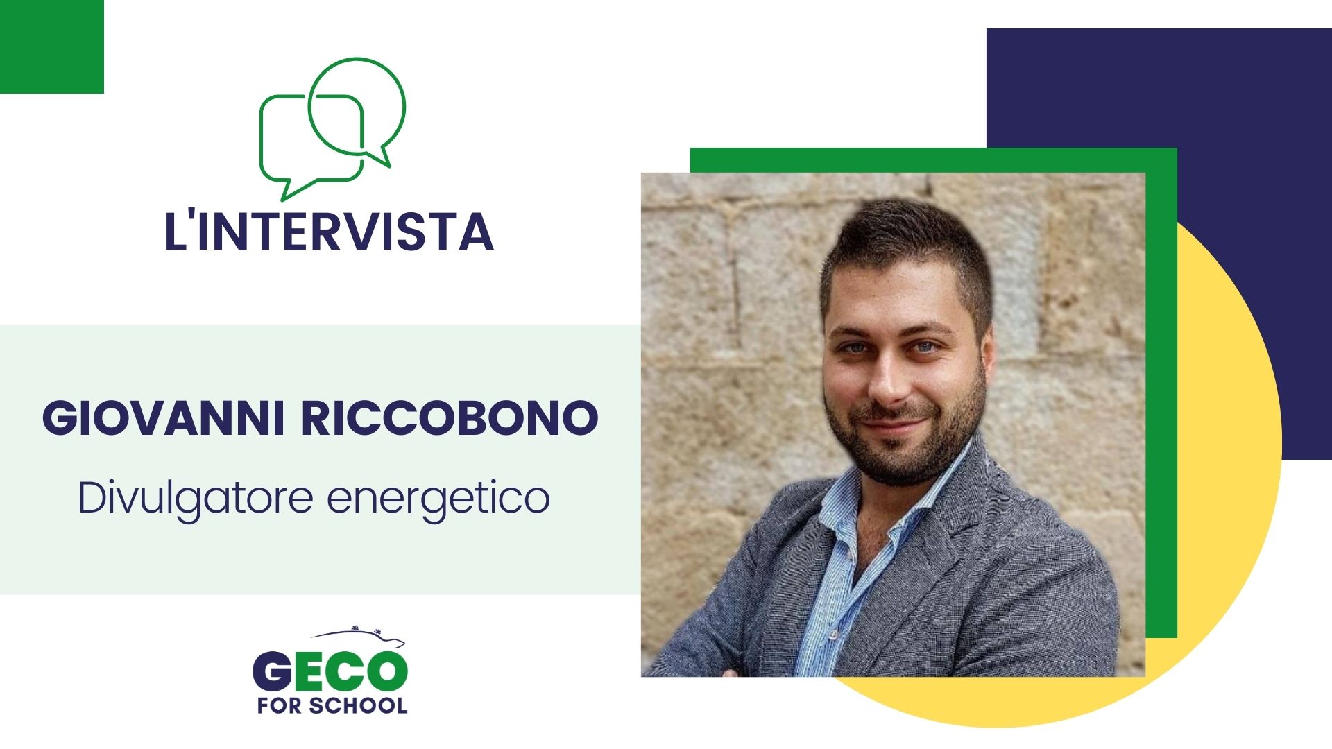 Intervista a Giovanni Riccobono - GECO FOR SCHOOL